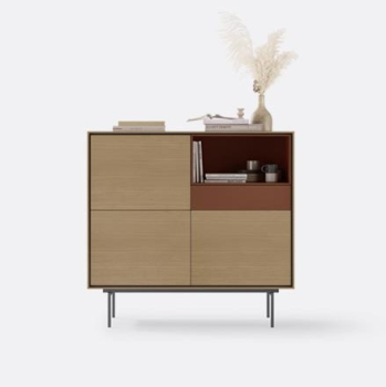 ammann raumgestaltung - treku Highboard eiche tobacco indian ...